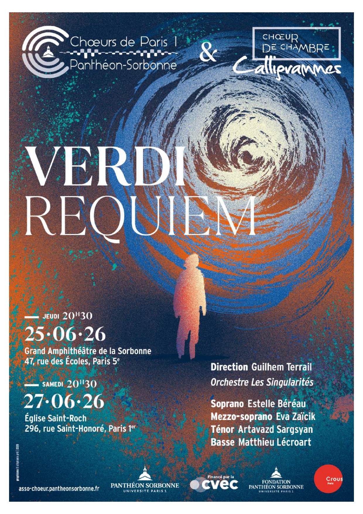 Grand Concert du Choeur de Paris 1 - Fondation Paris 1 Panthéon-Sorbonne